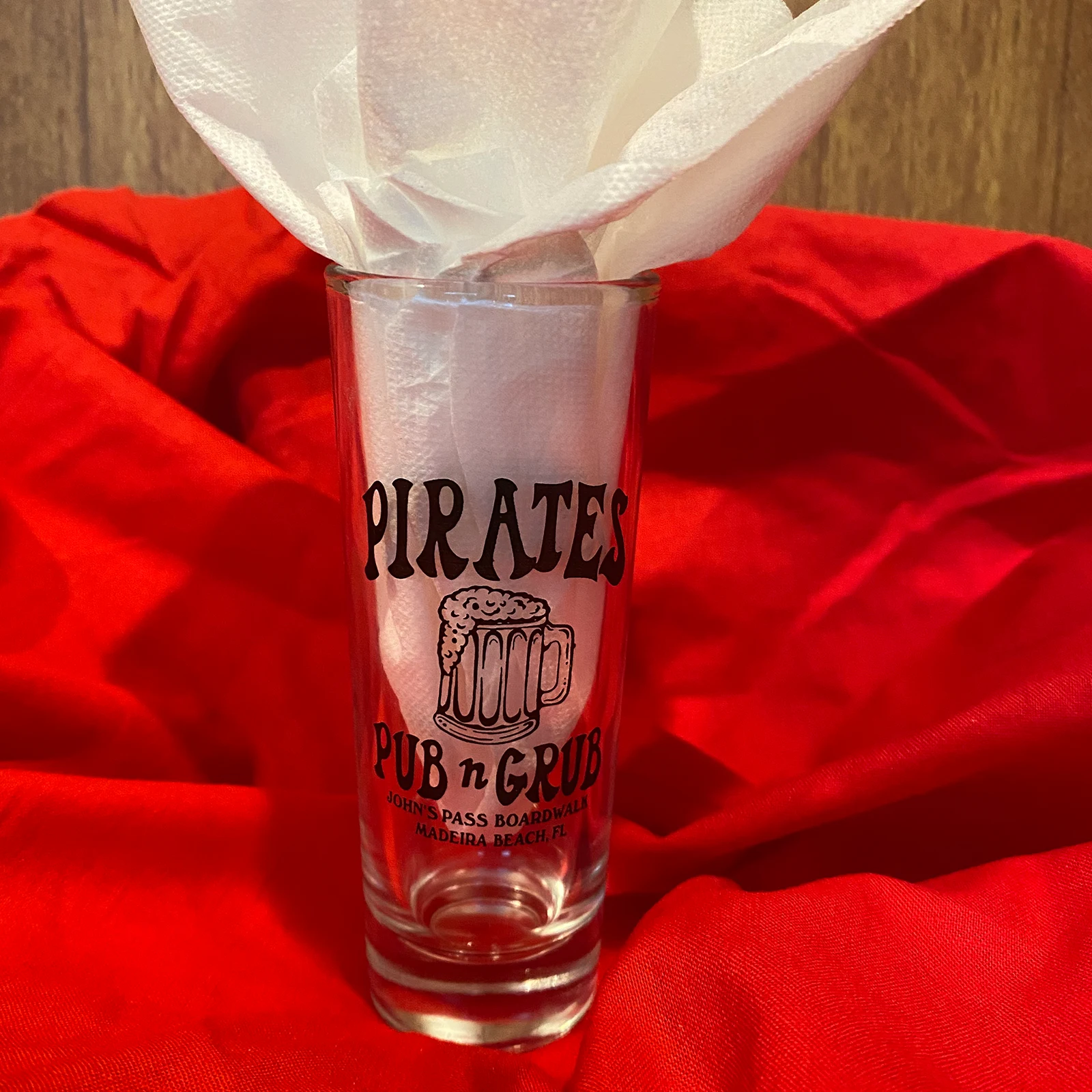 Shot Glass Pirates Pub N Grub W Madeira Beach Florida